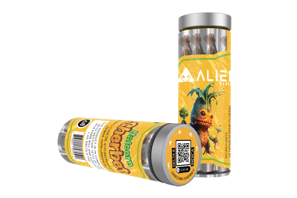 D8 Mini Pre-Roll Displays – Alien Delta Eight